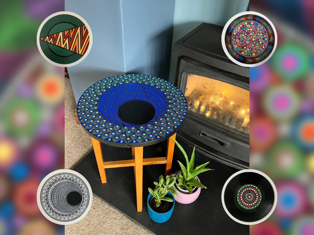 Upcycled Gift Ideas: Unique Upcycled Records - Gardens Rock Bristol ...